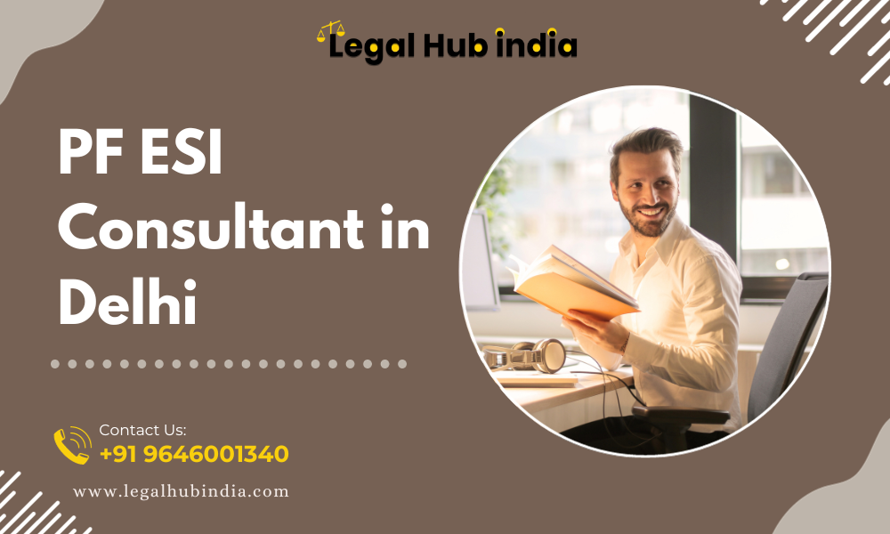 PF ESI Consultant in Delhi | PF ESI Registration in Delhi - Legal Hub India